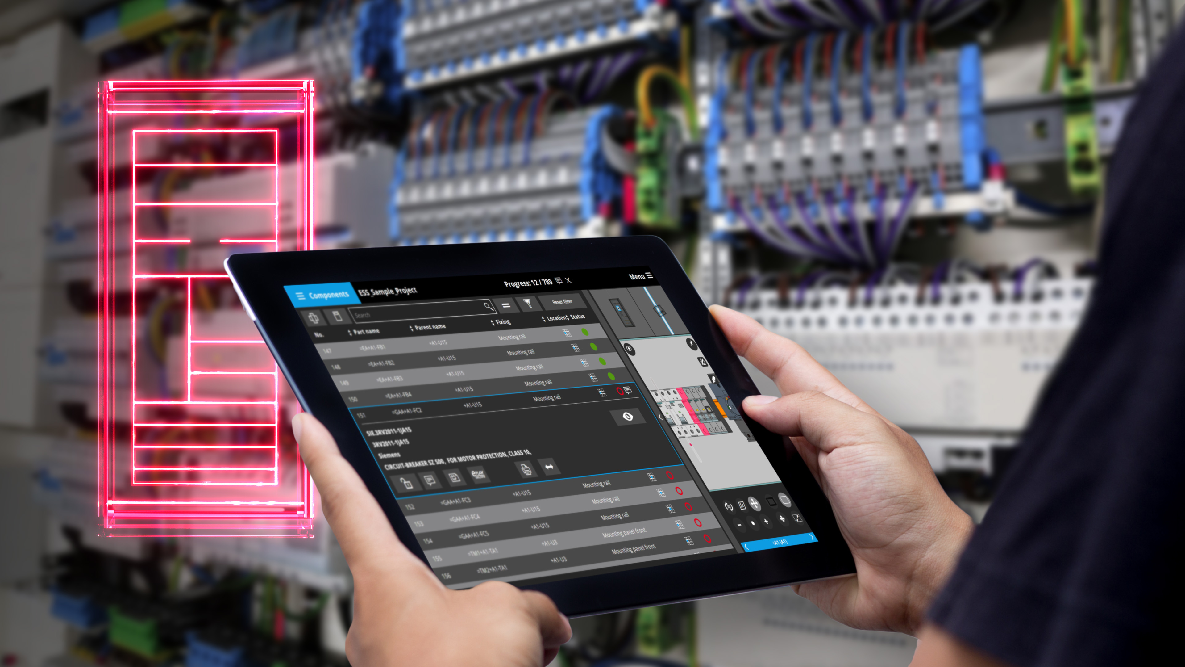 Découvrez nos solutions virtuelles pour assister la fabrication d'armoires de commande